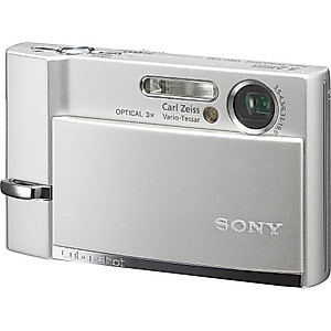 Sony Cybershot DSCT30 7.2MP Digital Camera with 3x Super SteadyShot Stabilization Zoom