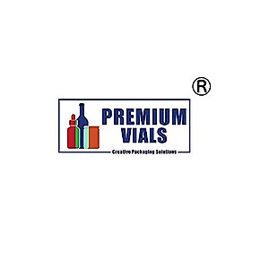 Premium Vials B36-pk12 Boston Round Glass Bottle with Dropper, 1 oz Capacity, Clear (Pack of 12)