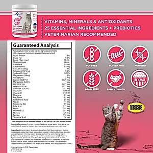 Vital Planet - Vital Cat Multi Vitamin Mineral and Antioxidant Powder for Cats 75 gram 30 Servings