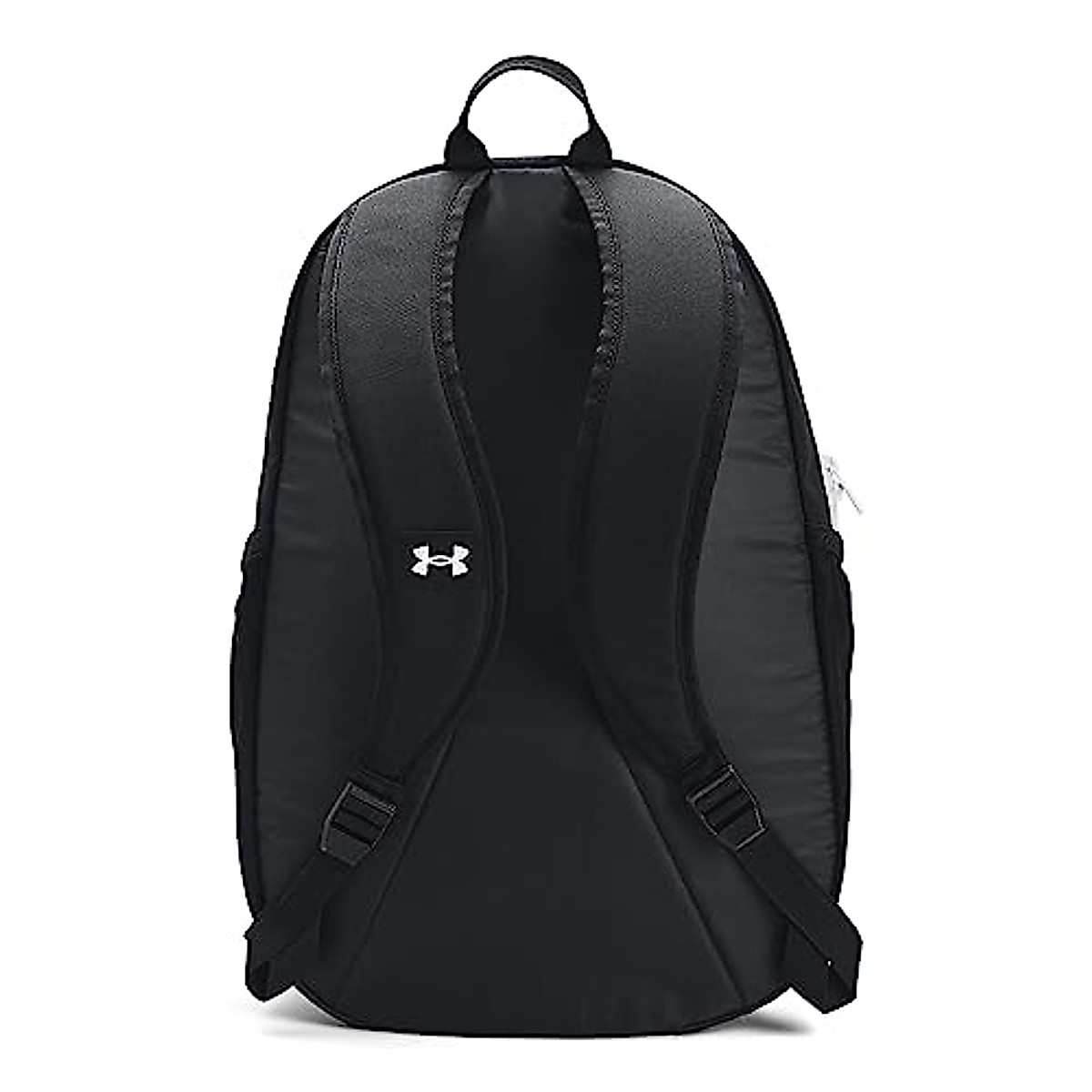 Under Armour Unisex-Adult Hustle Sport Backpack, (019) Black/Black/White, One Size Fits All