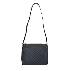 Louis Vuitton, Pre-Loved Damier Cobalt Greenwich Messenger, Blue