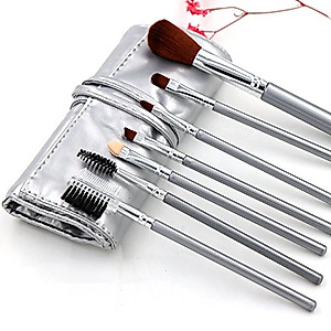 35 Colors Eyeshadow Palette with 7Pcs Makeup Brushes Set, All in One Makeup Kit Matte Shimmer Pigmented Eye Shadow Pallete Waterproof Powder Natural Nude Naked Smokey