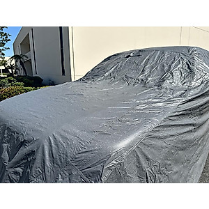 CarsCover Ford F250 F350 F450 Crew Cab 8ft Long Bed Box Premium Truck Car Cover Ironshield Leatherette All Weatherproof 100% Block Sun, Rain, Dust (Crew Cab 8ft Long Bed)