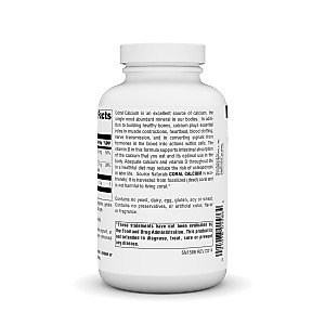 Source Naturals Coral Calcium 600mg, 240 Capsules