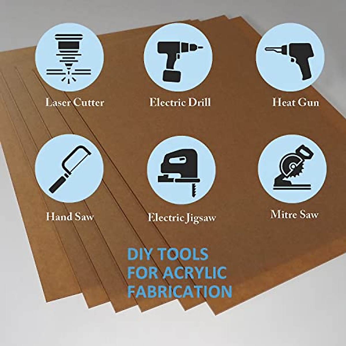 2 Pieces 12" x 16"Clear Acrylic Sheet Cast Plexiglass 1/8”Thick (3mm) Plexiglass Sheet Clear Plastic Sheet, for Sign,Craft, Photo Frame, DIY Display Projects…