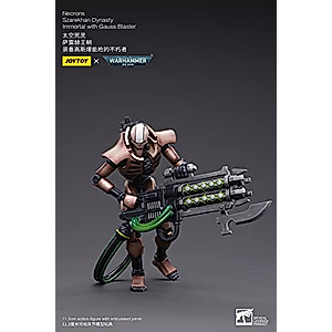 JoyToy Warhammer 40k: Necrons Szarekhan Dynasty Gauss Blaster 1:18 Scale Action Figure
