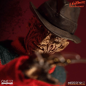 Mezco One: 12 Collective: A Nightmare On Elm Street: Freddy Krueger Action Figure, Multicolor
