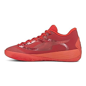 PUMA Womens Stewie 2 Ruby Basketball Sneakers Shoes - Red - Size 7.5 M