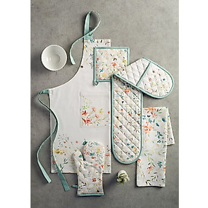 Maison d' Hermine 100% Cotton Table Cloth Colmar Tabletop Cover Kitchen Dining Tablecloth Great for Parties Wedding Use Spring/Summer (Rectangle, 54"x72")