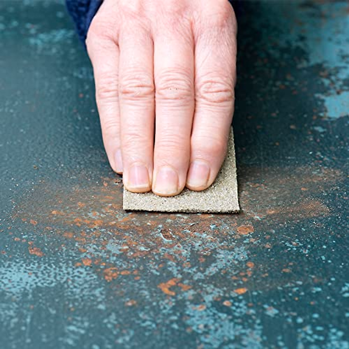 Fandeli | Multi-Purpose Sandpaper | 220 Grit | 25 Sheets of 9'' x 11'' | Metal and Wood Sandpaper | Wall Sandpaper | Hand Sanding | Orbital Sanders