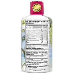 Premium Liquid Multivitamin for Women | Sugar Free Women’s Multivitamin | 100+ Vitamins, Minerals & Herbs Promote Anti-Aging, Heart, Brain & Bone Health |98% Absorption Rate | Non-GMO | 32 Serv