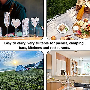 MUMIAO Ice Picks Aluminium Alloy Handle Stainless Steel Knife With Safety Cover Ice Tool Kitchen Tool for Restaurant Bar Home (Silver)