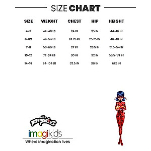 Miraculous Ladybug Little Girls French Terry Hoodie Red 7-8