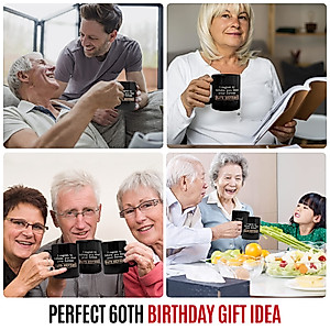 Happy 60th Birthday Gift for Women - 60th Birthday Gift Mug for Men - 60th Birthday Gifts for Women - Birthday Gifts - 60th Birthday Ideas - Birthday Gifts for 60 Year Old - 60th Birthday Gift for Men