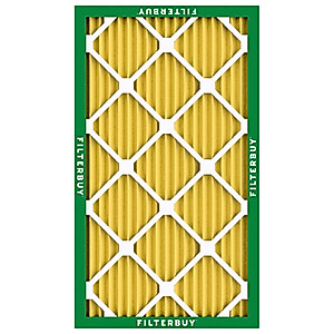 Filterbuy 8x24x4 Air Filter MERV 11 Allergen Defense (4-Pack), Pleated HVAC AC Furnace Air Filters Replacement (Actual Size: 8.00 x 24.00 x 4.00 Inches)