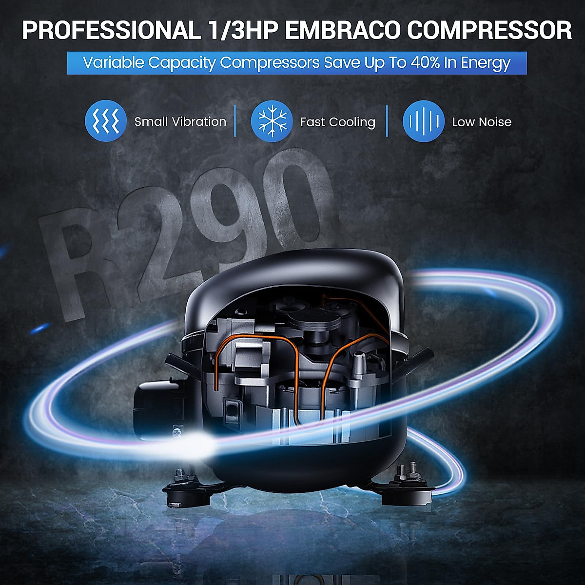 60" W 2 Door Refrigerator Sandwich Salad Prep Table Commercial Stainless Steel Fan Cooling Refrigerator with Cutting Board, 2 Shelves & 16 Pans for Restaurant, Bar, Shop-16.4 Cu.ft