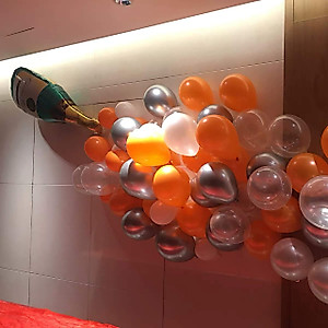 Harry Zone 72 pcs Orange Thick Latex 12" Balloons for Decoration