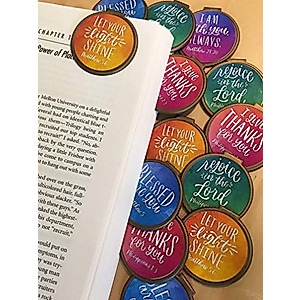 Inspirational Bookmarks for All Ages! (Set of 75) Christian Scripture Bulk Christian Quotes & PASSAGES Assorted Bookmarks Church Giveaways, VBS Rewards and Sunday School Gifts!