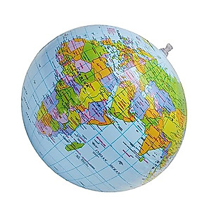 ibasenice Floating Ball Toy Pool Inflatable Beach Ball PVC Beach Toy Ball PVC Beach Ball Toy Inflatable Beach Ball Toy Water Swimming Pool Inflatable Ball Mini Doll Child