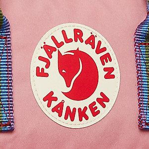 Fjallraven F23621312-907 Kanken Rainbow Mini Pink-Rainbow Pattern