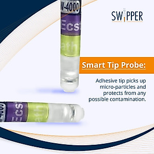 SWIPPER Fentanyl Drug Identification Test Kit with Instant Results - Easy to Use, Safe, Non-Invasive Home Drugs Test Kit Perfect for Concerned Parents or Caregivers (10-Pack)