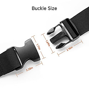 FREETOO Fanny Pack Extender Belt Adjustable Strap with Length 19.7 Inches Extension, Only for freetoo Black Waist Bag Gray-green Waist Pack