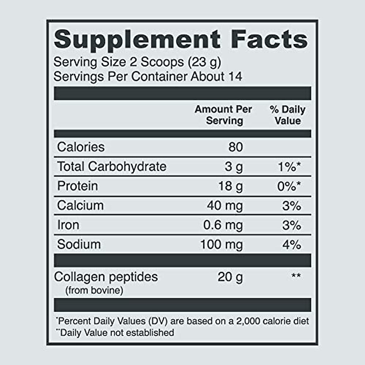 Vital Proteins Collagen Peptides Powder, Helps Support Healthy Hair, Skin, Nails, Bones and Joints - Vanilla 11.5 oz