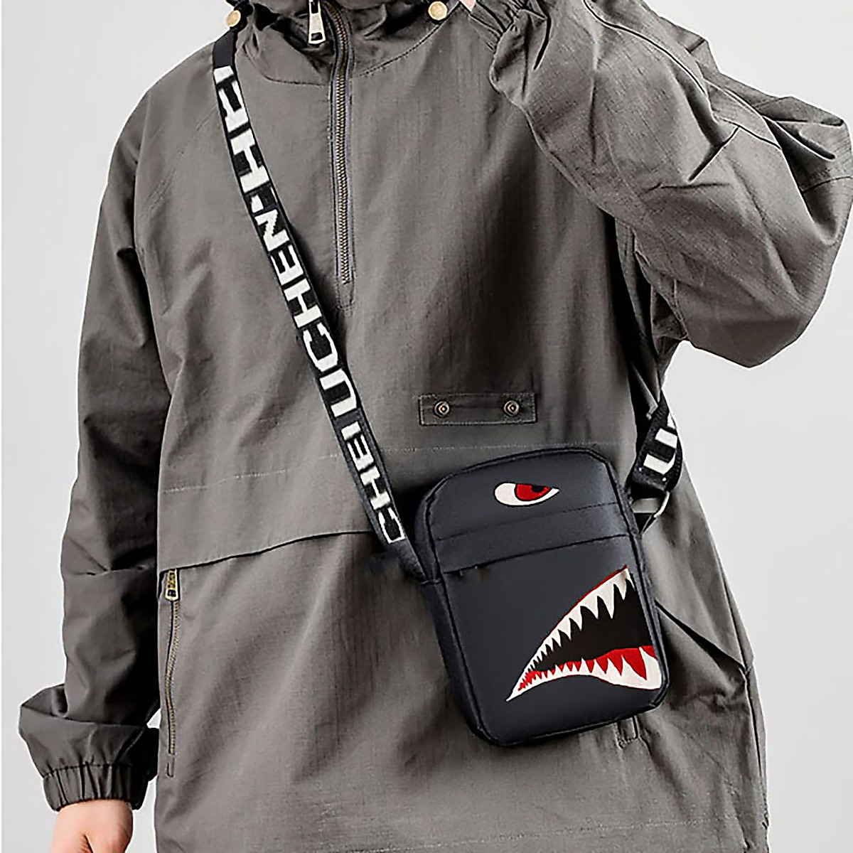 WRLDMCWLQ Shoulder Bag Sling Bag Men Small Bag Casual Chest Bag Backpacks Casual Daypacks For Travel Sports Running Hiking