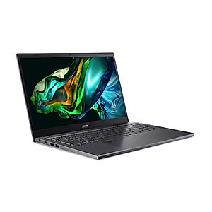 acer 2023 Aspire 5 A515 Laptop 15.6" FHD 1920 x 1080 LED-backlit 13th Generation Intel Core i7-1355U 10-Core 32GB LPDDR5 1TB SSD Wi-Fi 6E Windows 11 Pro Backlit Keyboard 1080p Camera Touch Screen