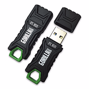 GorillaDrive 3.0 Ruggedized 64GB USB Flash Drive (5-Pack)