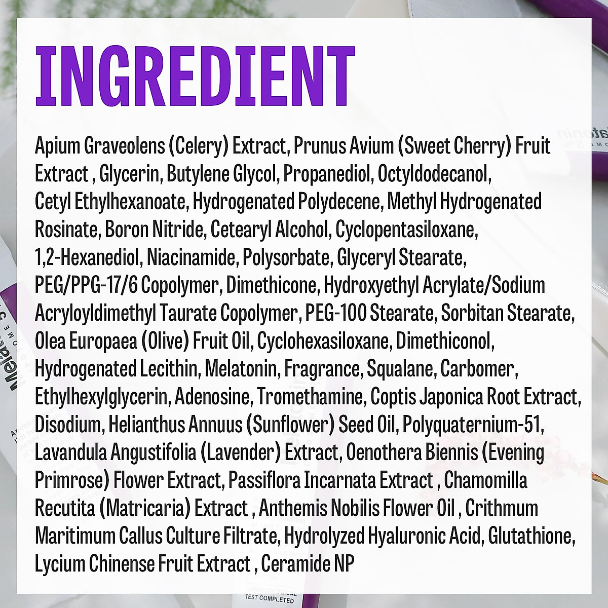 MAXCLINIC Time Return Melatonin Cream | Face Brightening Cream & Face Moisturizer for Dry Skin | Relaxing Face Cream for Women & Men | Melatonin Face Cream for Resilient Skin, 0.88 oz