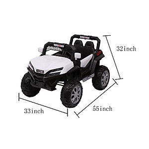 YIHAOBOX Large Kids Ride-On Truck Toy Car Cover, Electric Power Wheels Cover, Protect Electric Kids Car Toy Vehicles - Universal Fit, Water Resistant Outdoor