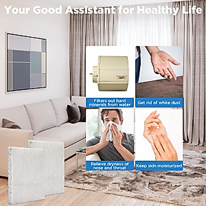 Freeboy Paper 35 Water Panel Humidifier Filter Replacement for Aprilaire 35 350, 360, 560, 560A, 568, 600, 700, 760, 768 Humidifiers, 10" W x 13" H - 2 Pack