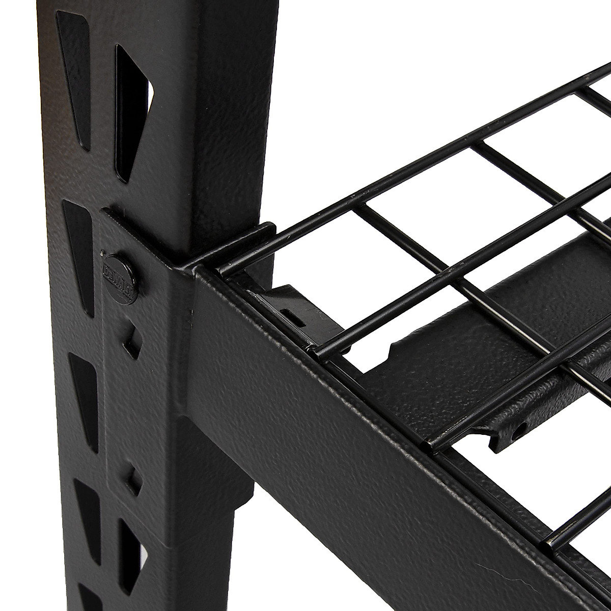 DEWALT 4-Foot Tall, 3 Shelf Steel Wire Deck Industrial Storage Rack, Adjustable for Custom Workshop/Garage Storage Solutions, Total Capacity: 4,500 lbs.