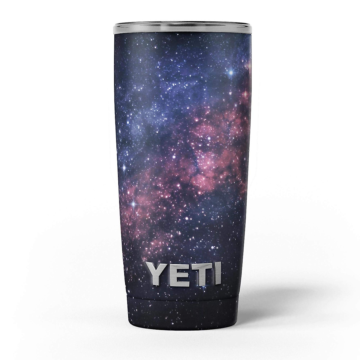 Design Skinz Subtle Pink Glowing Space - Skin Decal Vinyl Wrap Kit Compatible with The Yeti Rambler Cooler Tumbler Cups