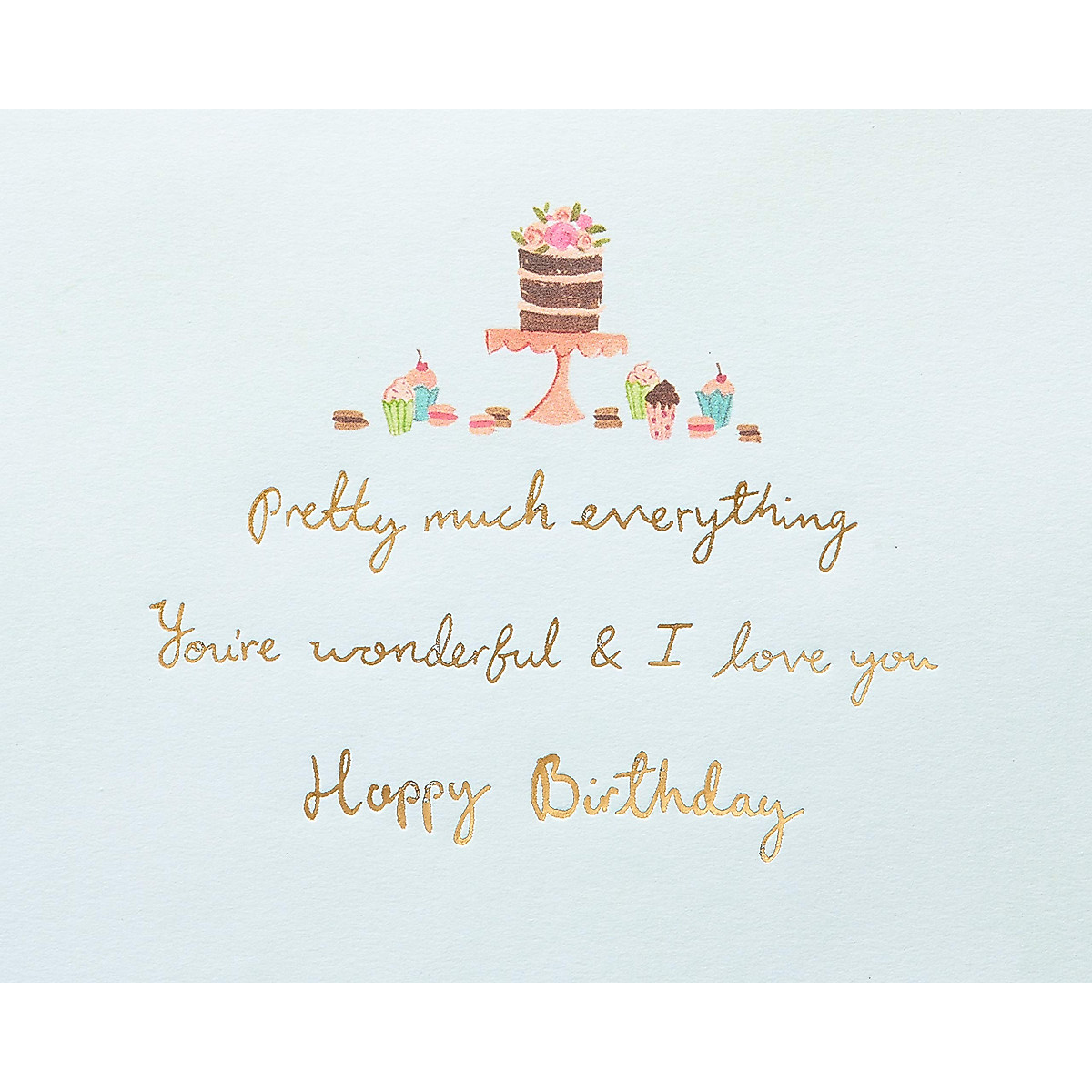 Papyrus Birthday Card for Sister from Sister (Pretty Much Everything)