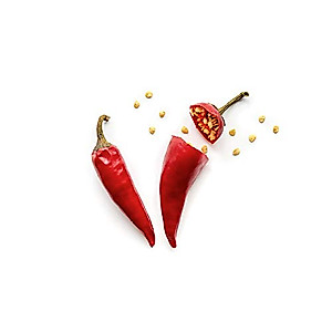"Tabasco" Red Hot Chili Pepper Seeds for Planting, 50+ Heirloom Seeds Per Packet, (Isla's Garden Seeds), Non GMO Seeds, Botanical Name: Capsicum frutescens, Great Home Garden Gift