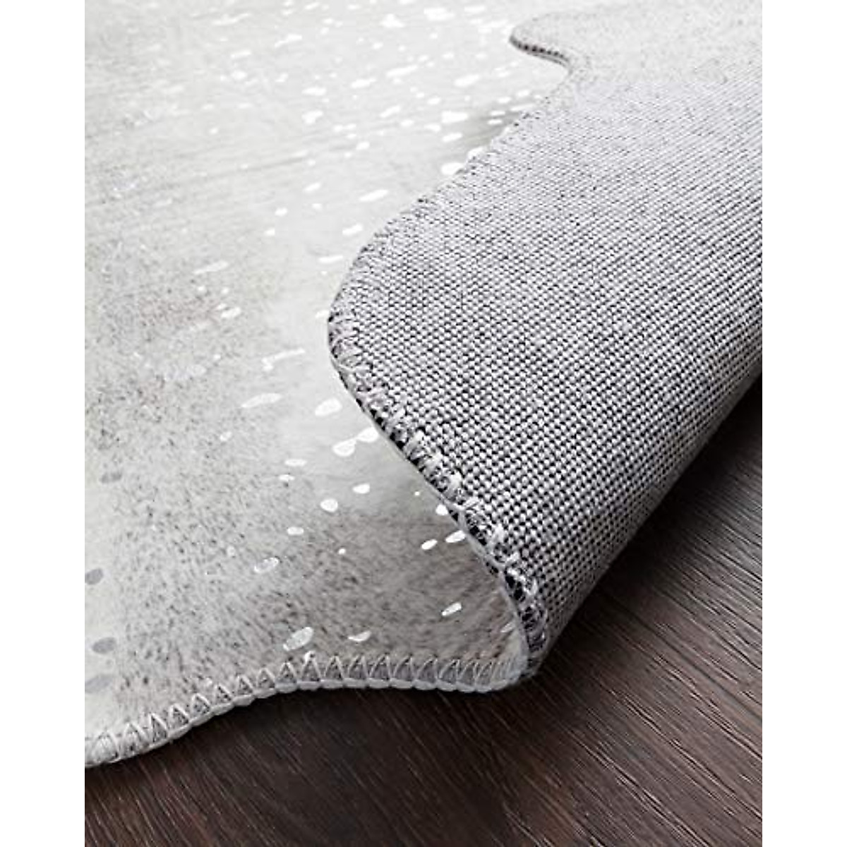 Loloi II Odessa Collection ODE-02 Silver/Grey, Contemporary 3'-10" x 5' Accent Rug