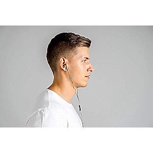 Symphonized NRG 2.0 Wood Earbuds Wired, in Ear Headphones with Microphone for Computer & Laptop, Noise Isolating Earphones for Cell Phone, Ear Buds with Booming Bass (Gold)