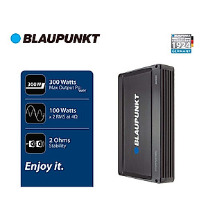 Blaupunkt AMP2002 2000watts 2-Channel, Full-Range Amplifier Car SUV and More