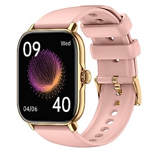 Smart Watch for Android for Women, 1.91" Touch Screen Fitness Tracker with Heart Rate Blood Oxygen Sleep Monitor, IP68 Waterproof Bluetooth Smartwatch Answer Make Call, Compatible Android iOS iPhone