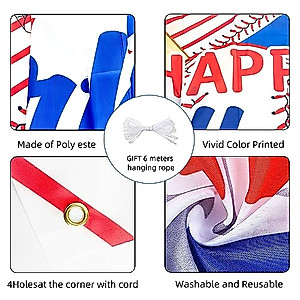 Baseball Party Decorations Baseball Backdrop for Boy Kid Teen Baby Shower Baseball Birthday Banner Backdrop Party Supplies for Christmas Holiday Birthday Party Decor Sport Themed Photography Backdrop