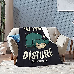 Interesting Flannel Fleece Blanket for Beding Cozy Plush Throw Blanket Lightweight Decorative Blanket Air Conditioner Blanket Towel for Couch Sofa Chair Office Travelling Camping Gift