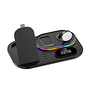 SUPERLIT 3-in-1 Fast Wireless Charger for Phone, Watch and Earbuds