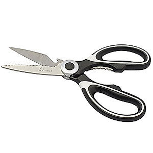 MAIRICO Ultra Sharp Premium Heavy Duty Kitchen Shears- Ultimate Heavy Duty Scissors for Cutting Chicken, Poultry, Fish, Meat and Poultry Bones