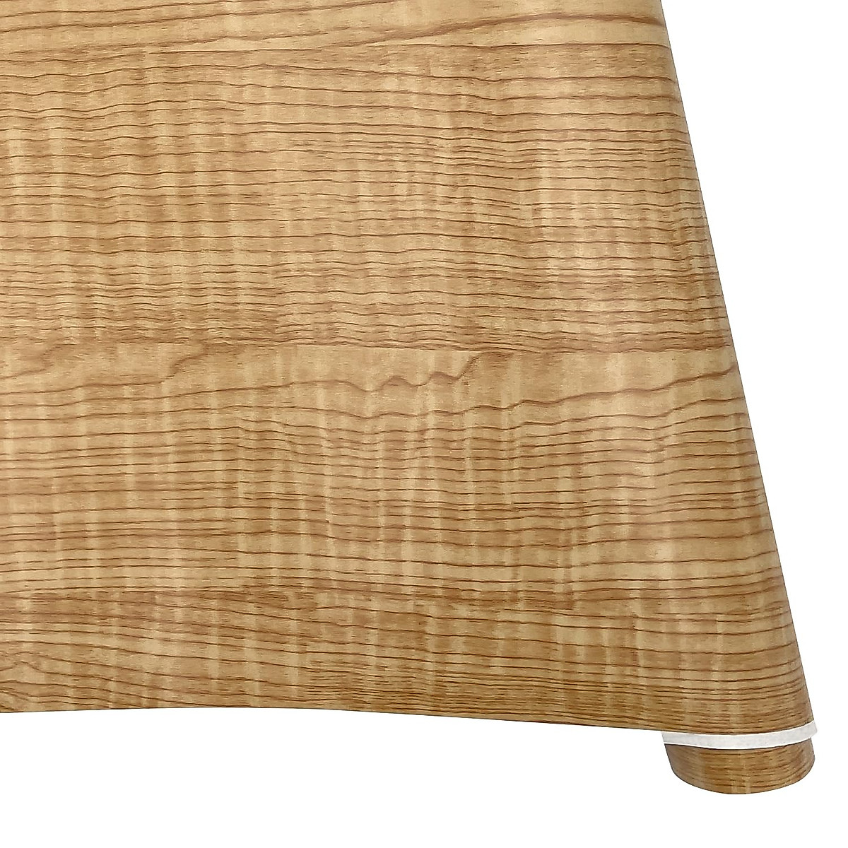 Yifely Light Yellow Wood Textured Furniture Paper Peel & Stick Shelf Liner Cabinet Door Sticker 17.7inch by 9.8 Feet