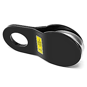 Driver Recovery Products 8-Ton Snatch Block - Heavy Duty 16,000 lb (8T) Capacity Pulley Accessory