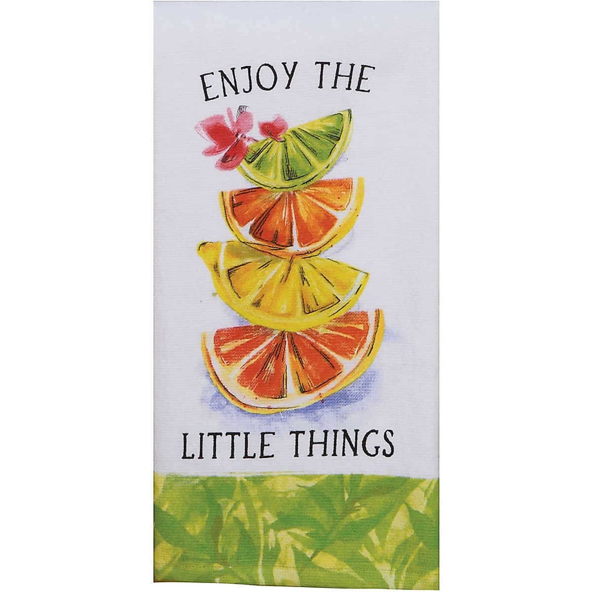 Citrus Kitchen Dual Purpose Terry Towel Set of 3 Slice of Heaven by Kay Dee Designs Lemon Orange Orchard Cotton100%
