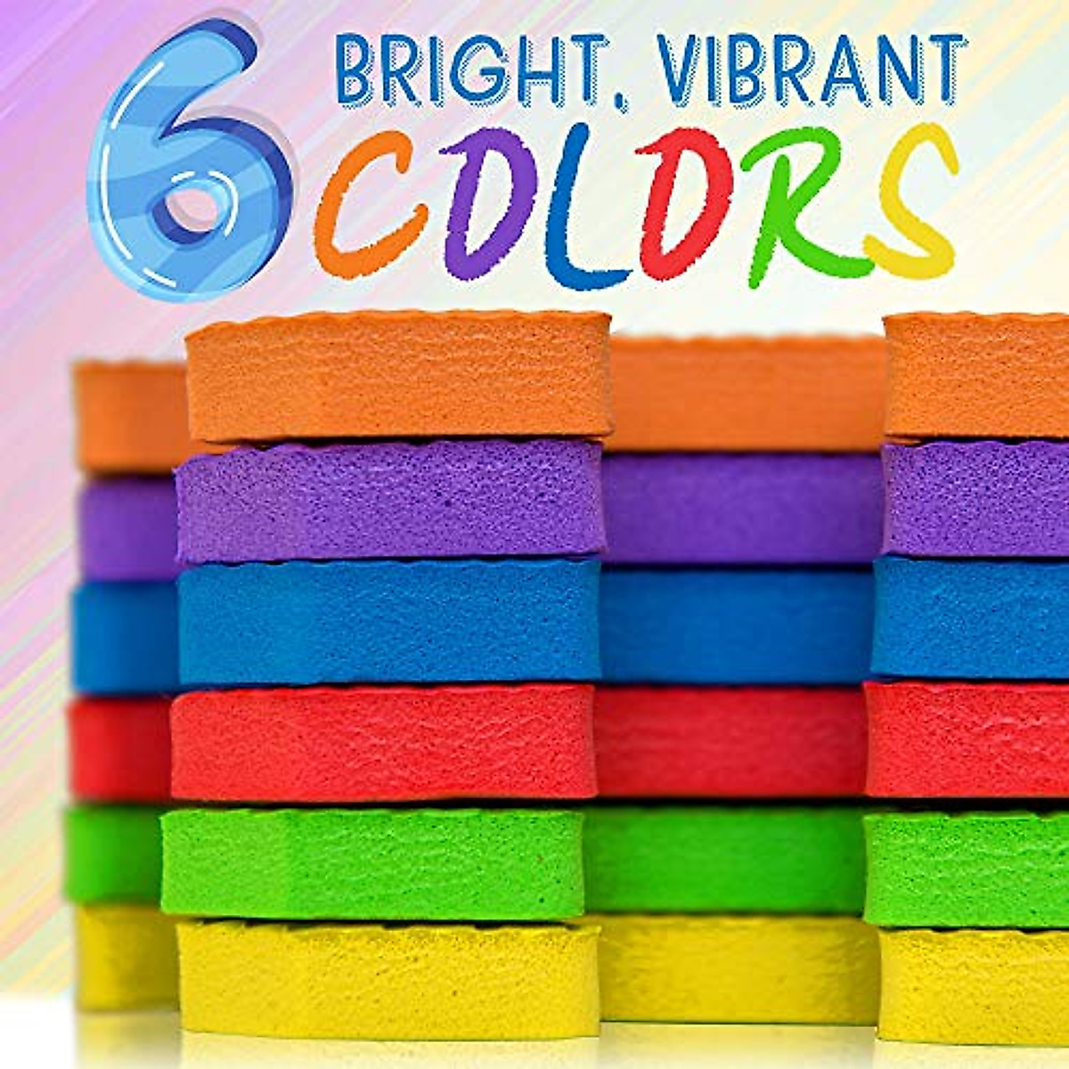 Non Toxic Alphabet Play Mat for Kids Toddlers - Thickest Interlocking Foam Puzzles ABC & Numbers 0 to 9 Flooring Mat for Play & Exercise 36 Tiles 12x12in (10mm) - Floor Coverage 36 Sq F