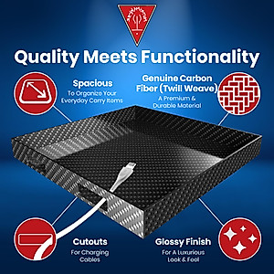 Carbon Fiber Valet Tray